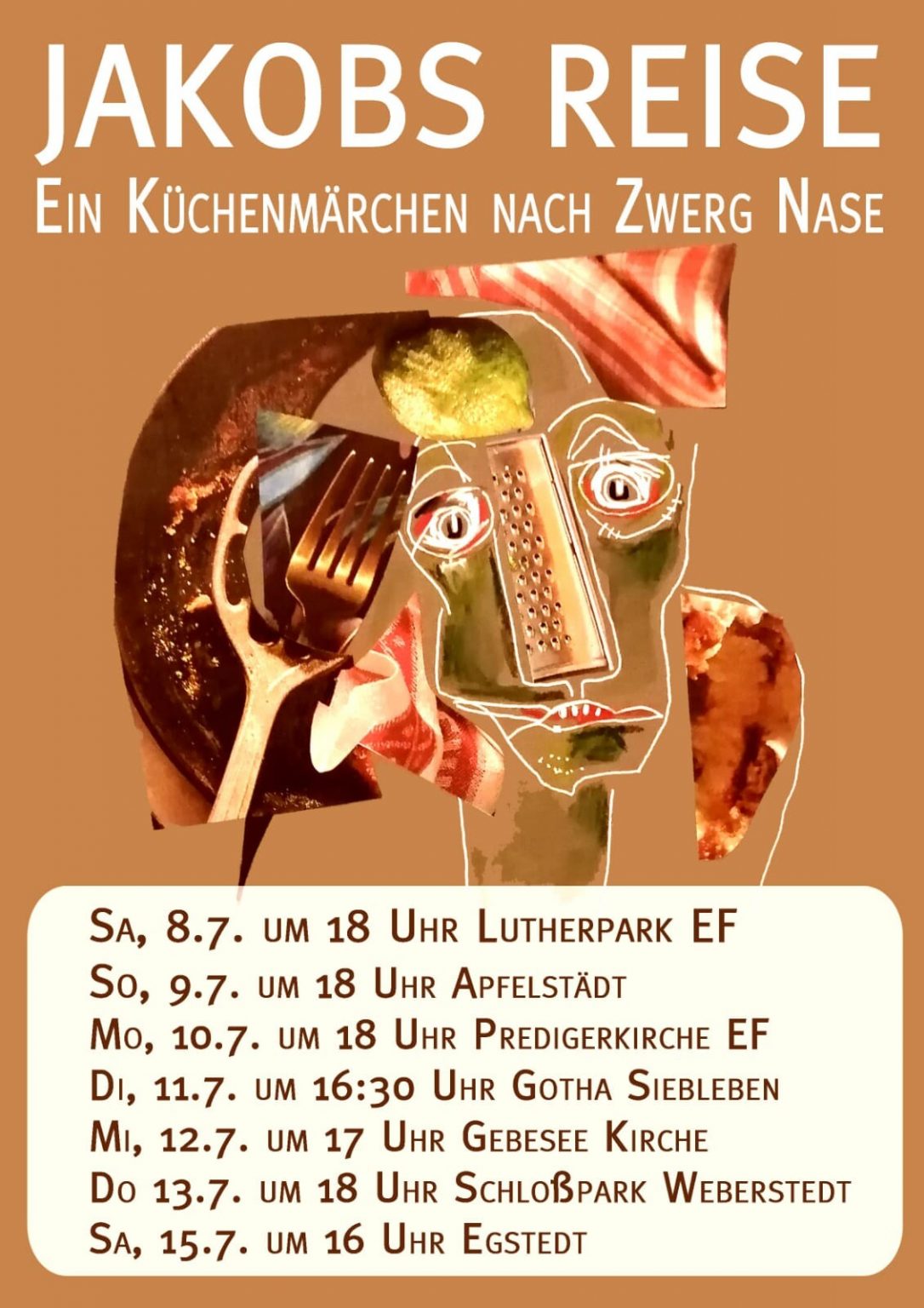 Theaterprojekt „Jakobs Reise“ – Flying Kitchen auf Tour – LAP Erfurt